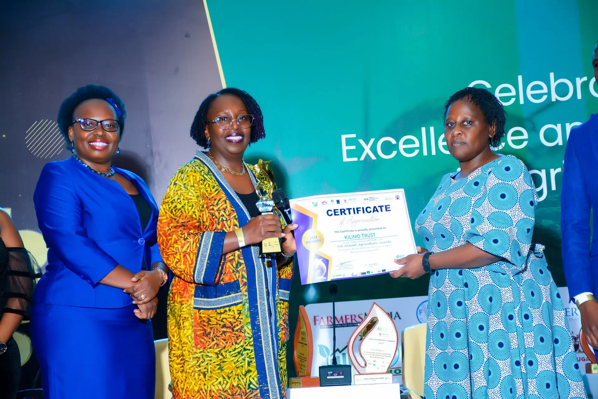 Kilimo Trust Wins Prestigious Agricultural NGO Award at 2025